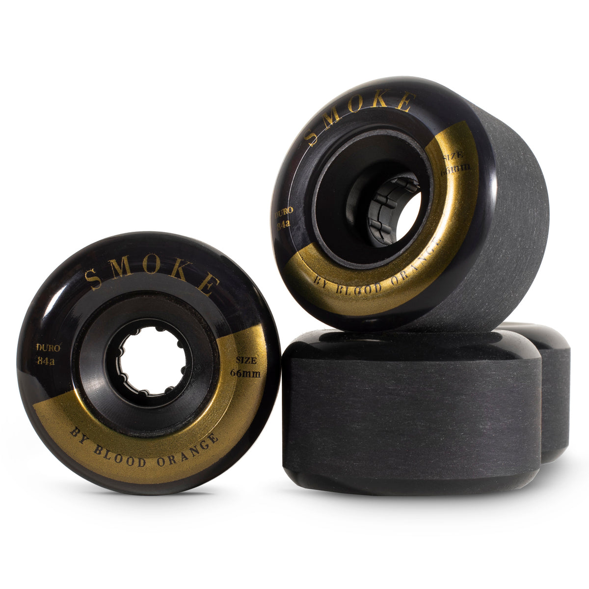 Blood Orange Smoke Wheels 66mm/84A – Full Circle Distribution